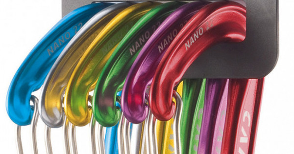 Camp Nano 22 Rack Pack - 6 ultralight carabiners