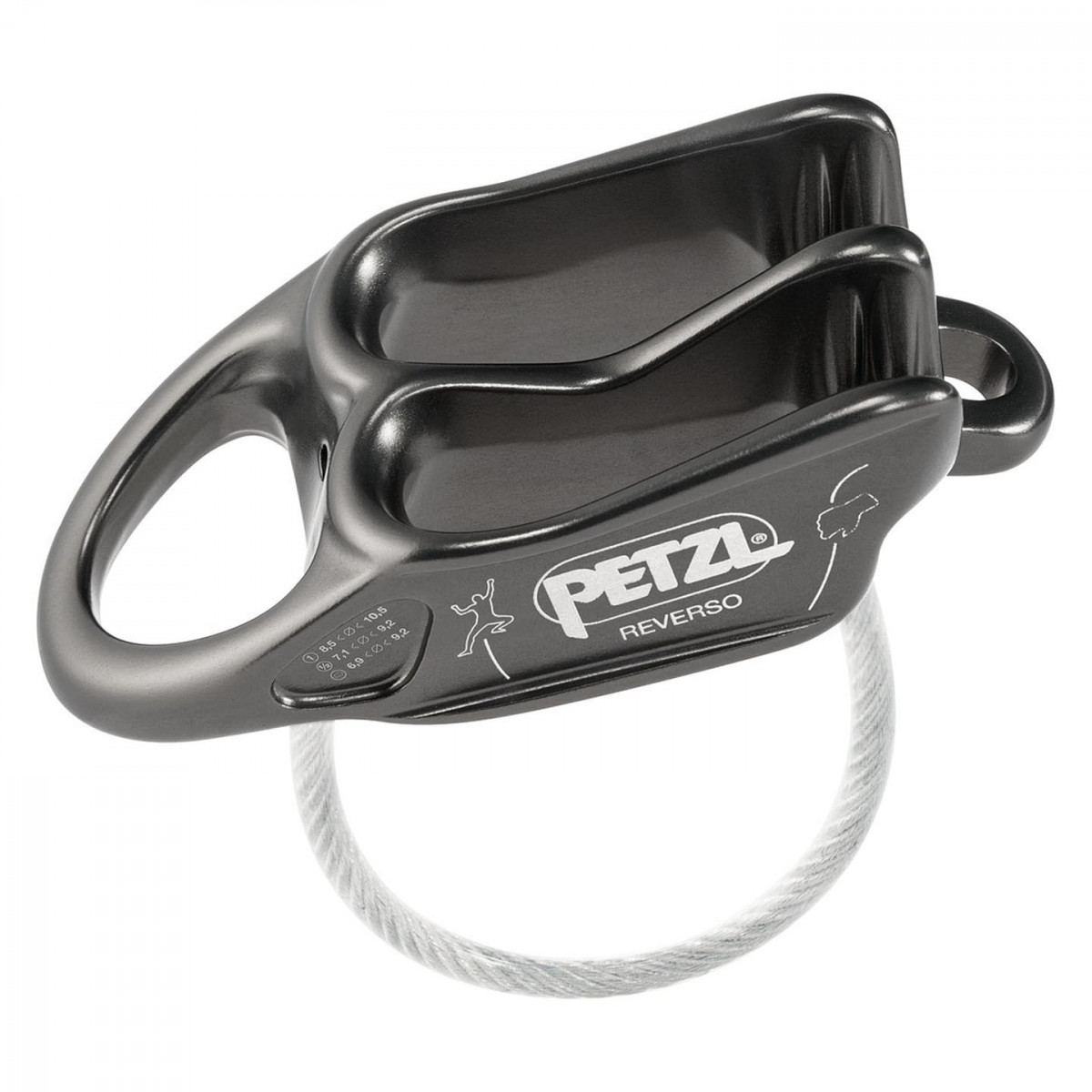 Petzl REVERSO: Lightweight, Versatile Belay and Rappel Device